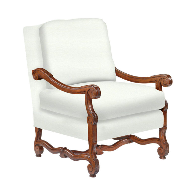 Carved Provence Lounge Chair | Fremarc Designs Collection